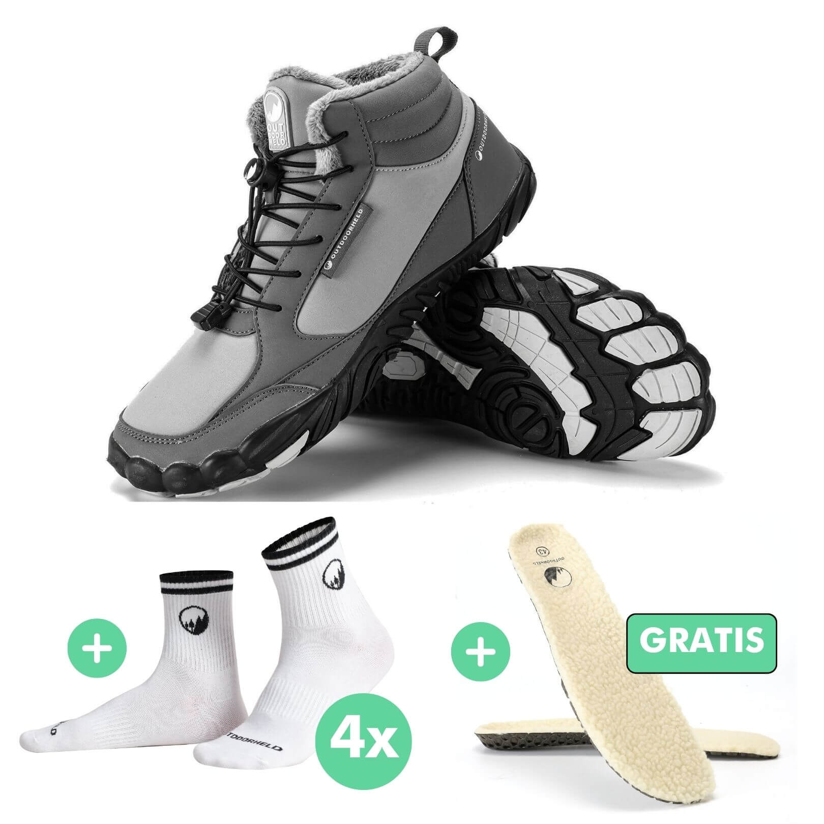 Barfuß-Starter-Bundle - Winter Edition: Winter Prime + Barfußsocken ...